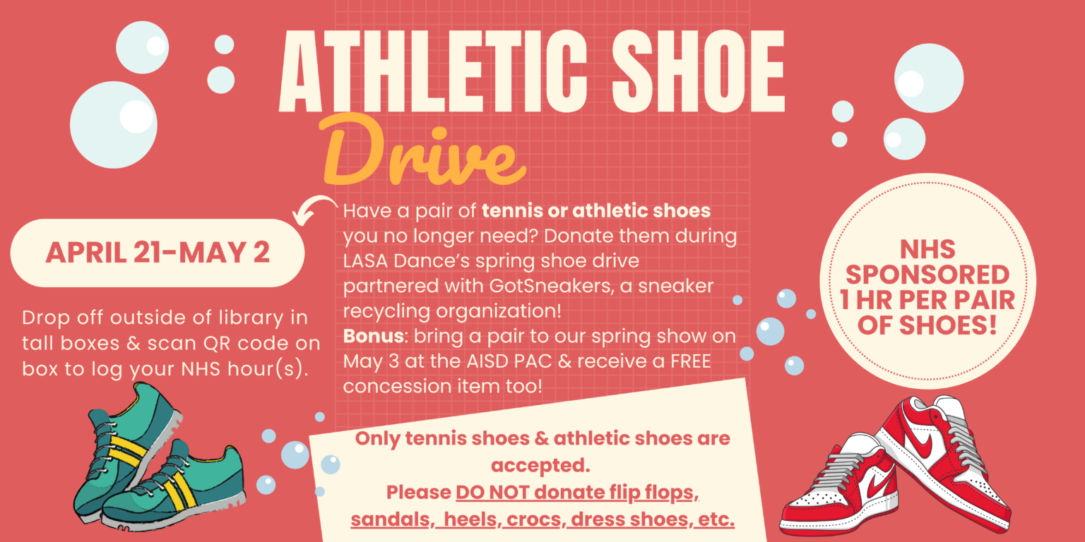 PFLASA | Athletic Shoe Drive